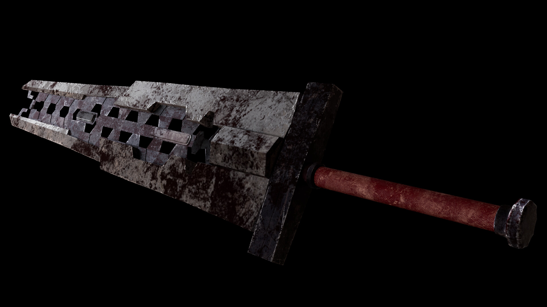 linxiaolangart - Advent Children Weapon Fanart