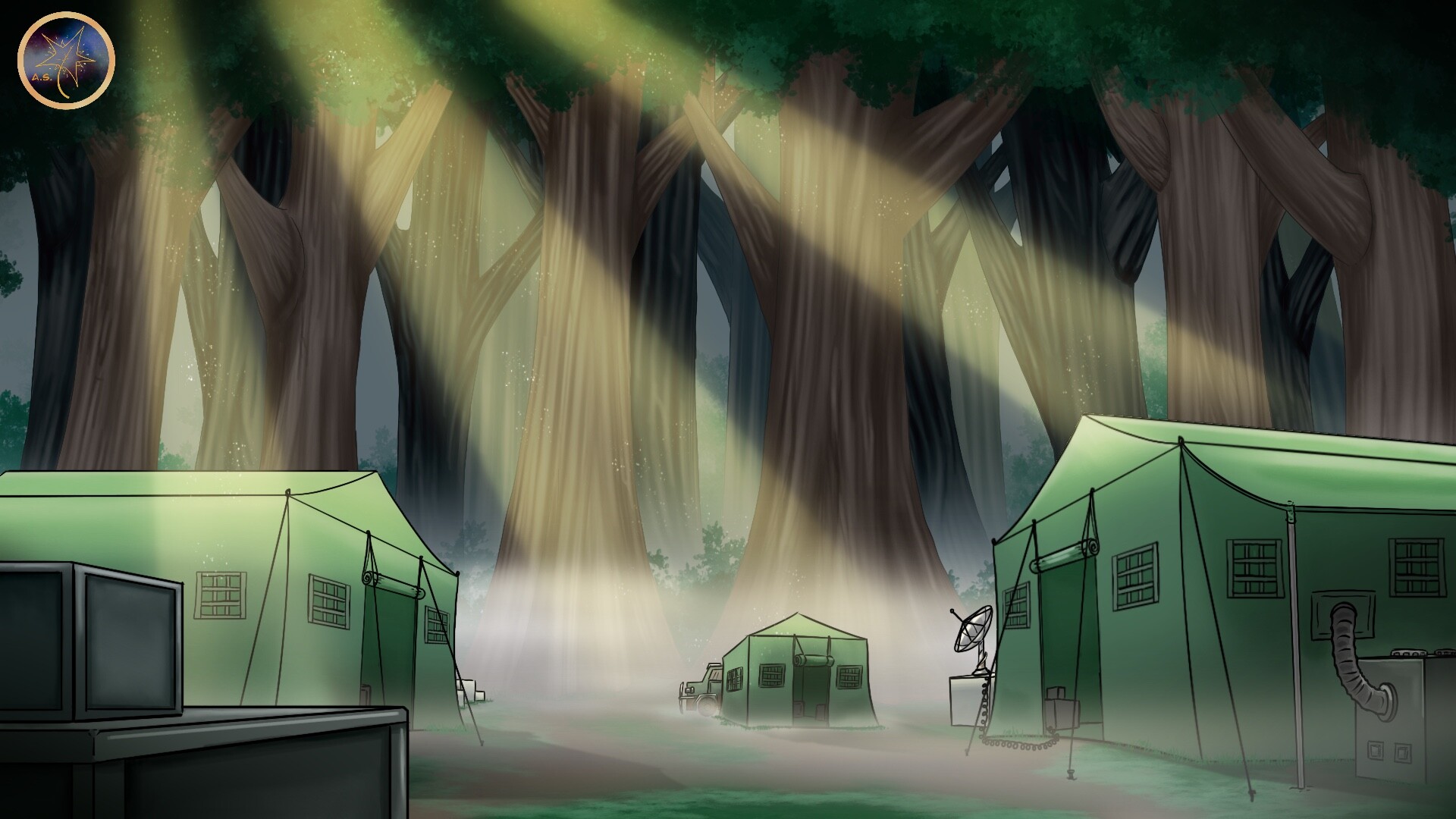 ArtStation - The Call - Rebel Camp