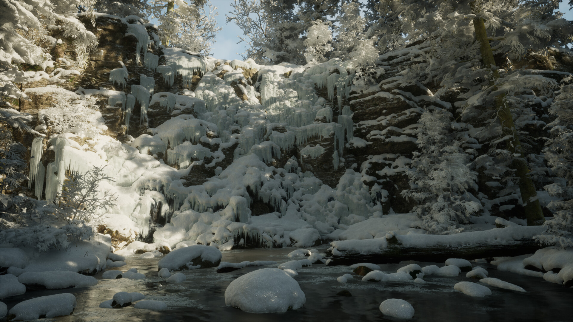 B.O.W.👁‍🗨 - UE5 Winter snow and ice