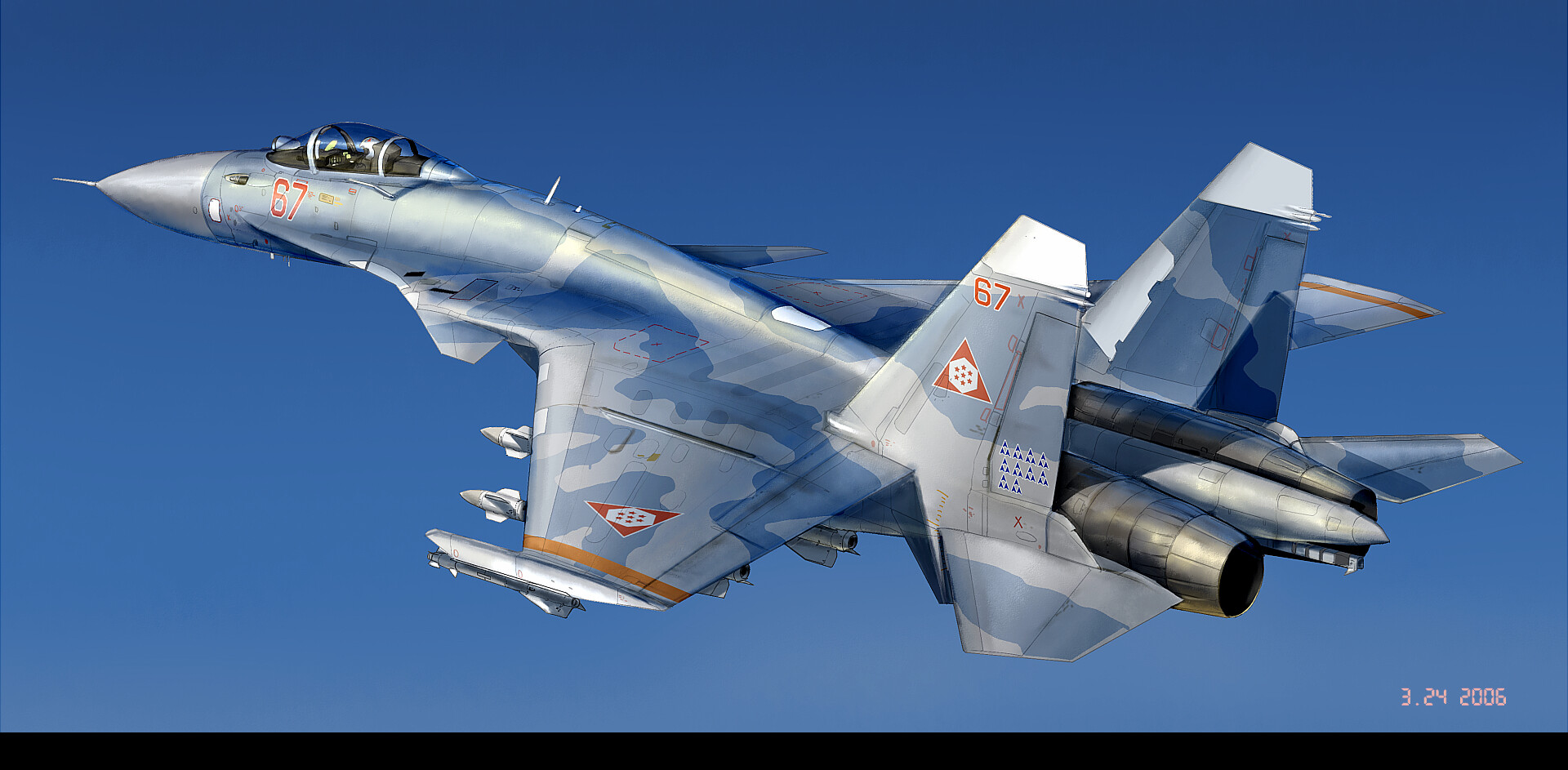ArtStation - Free Erusea Su-33