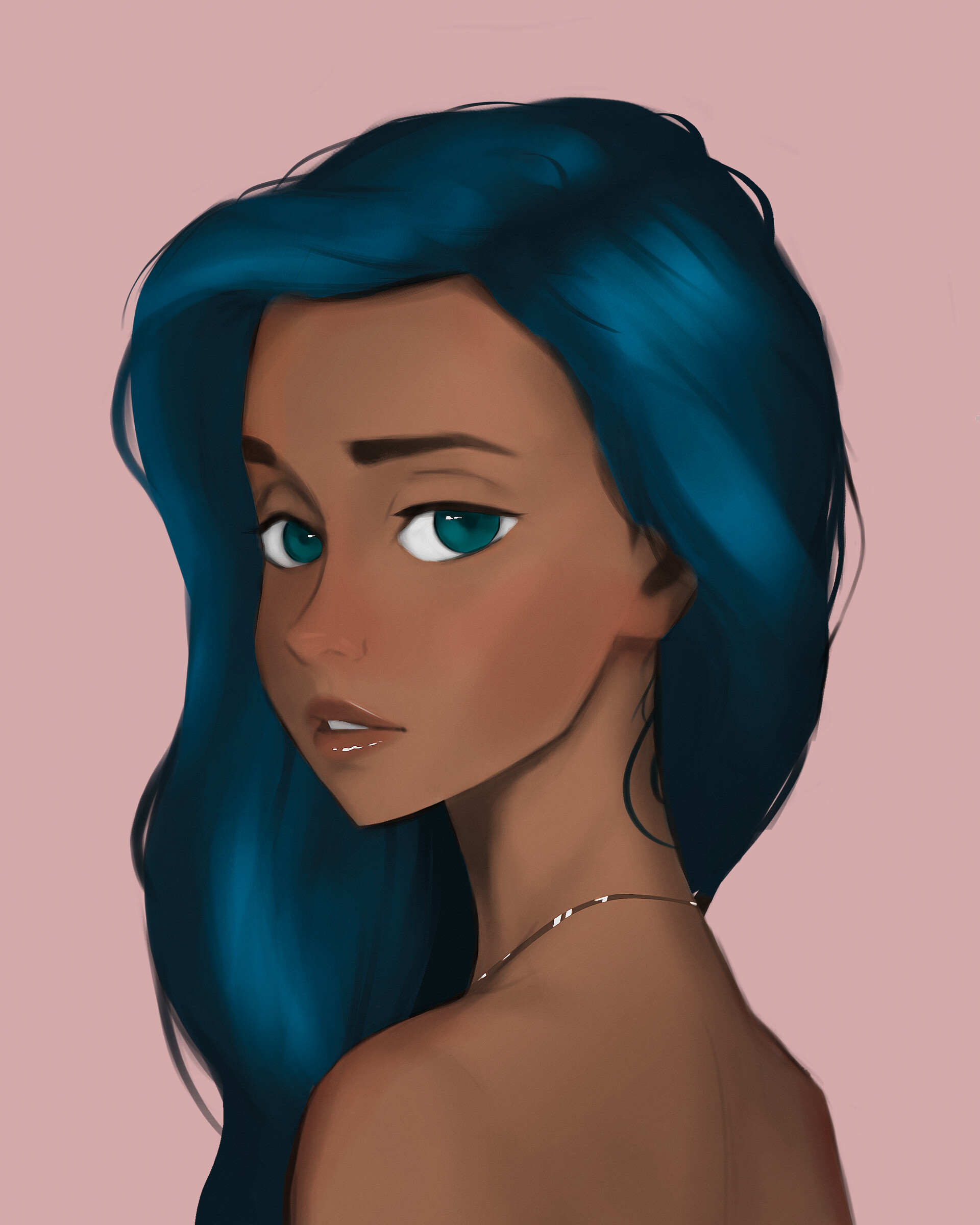 ArtStation - Samdoesarts Portrait Painting Study