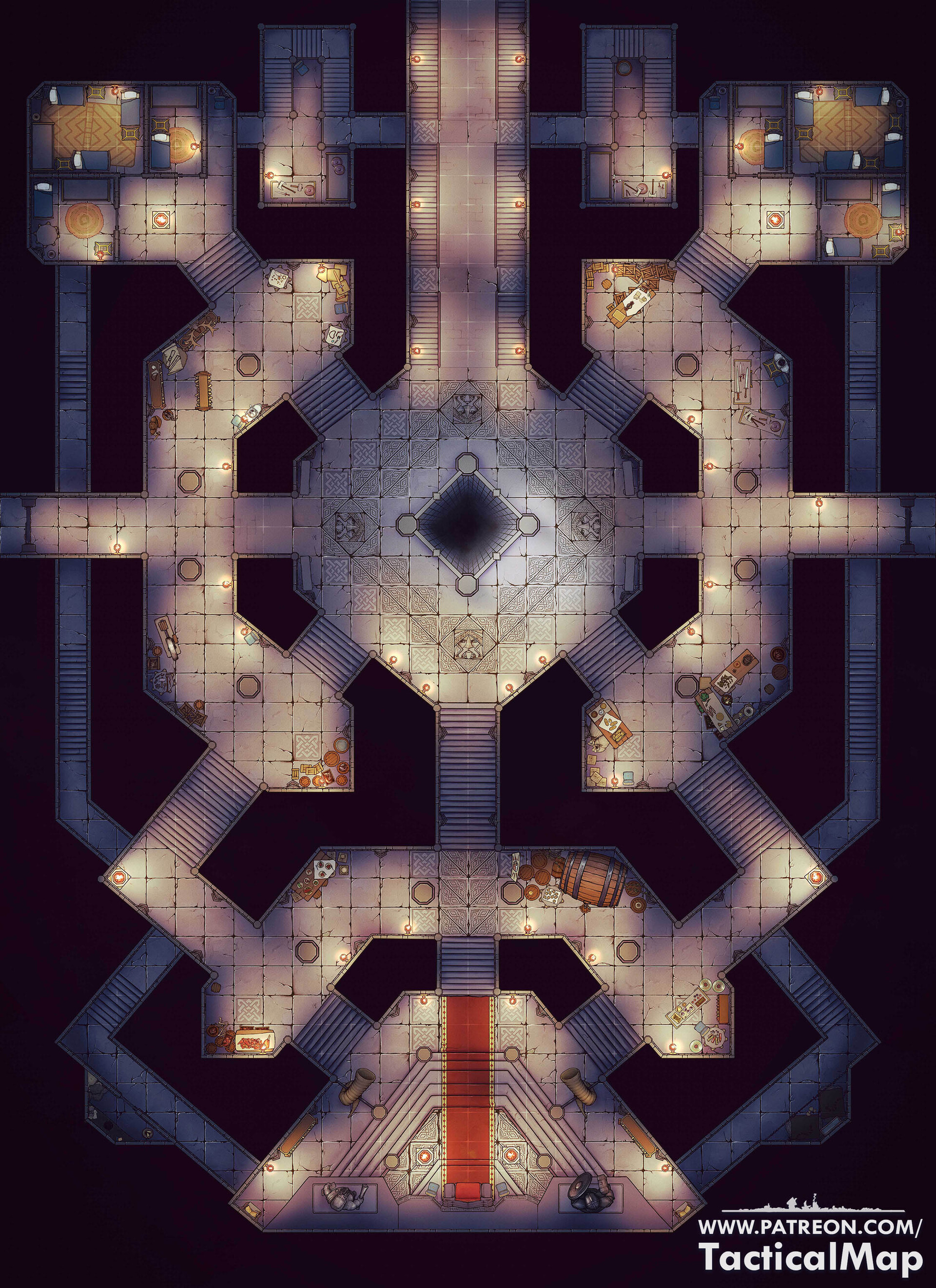 ArtStation - Dwarven hall [32x44]