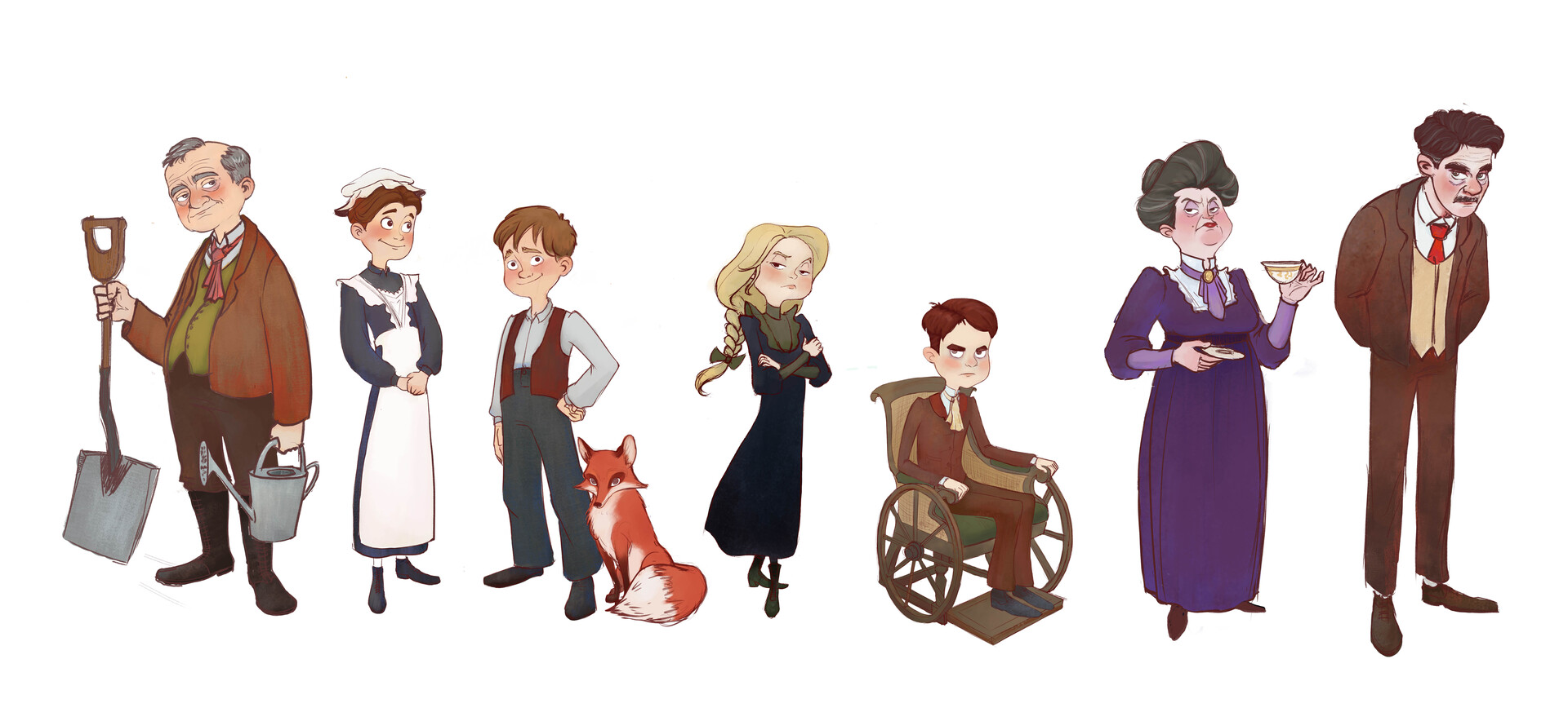 ArtStation - Characters lineup