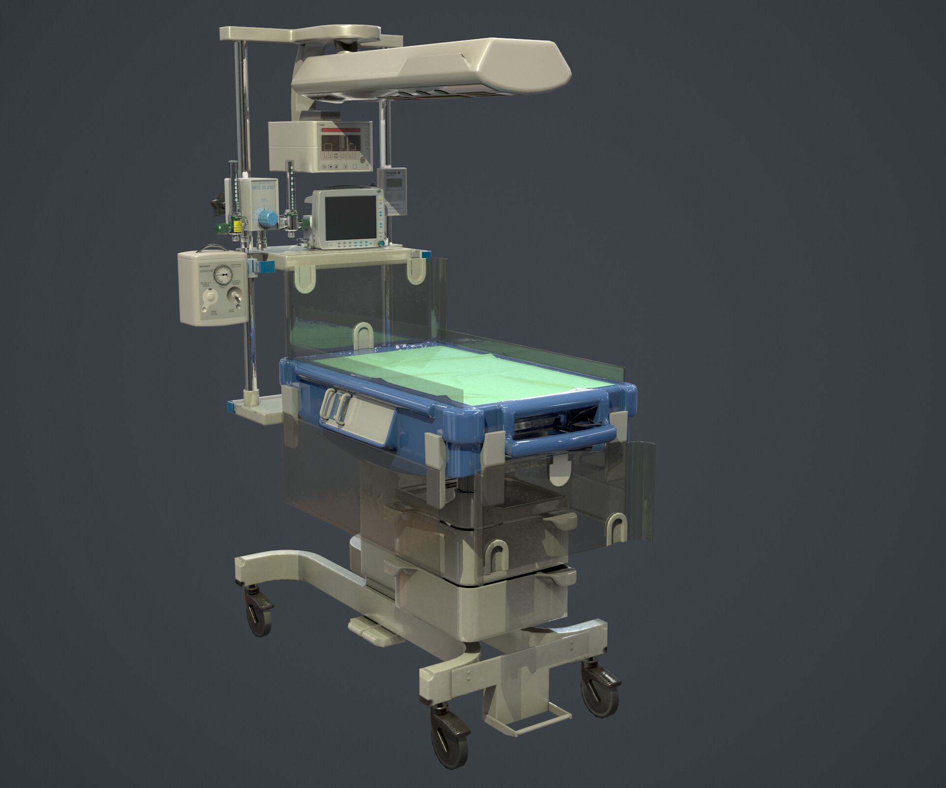 ArtStation - Reanimation table