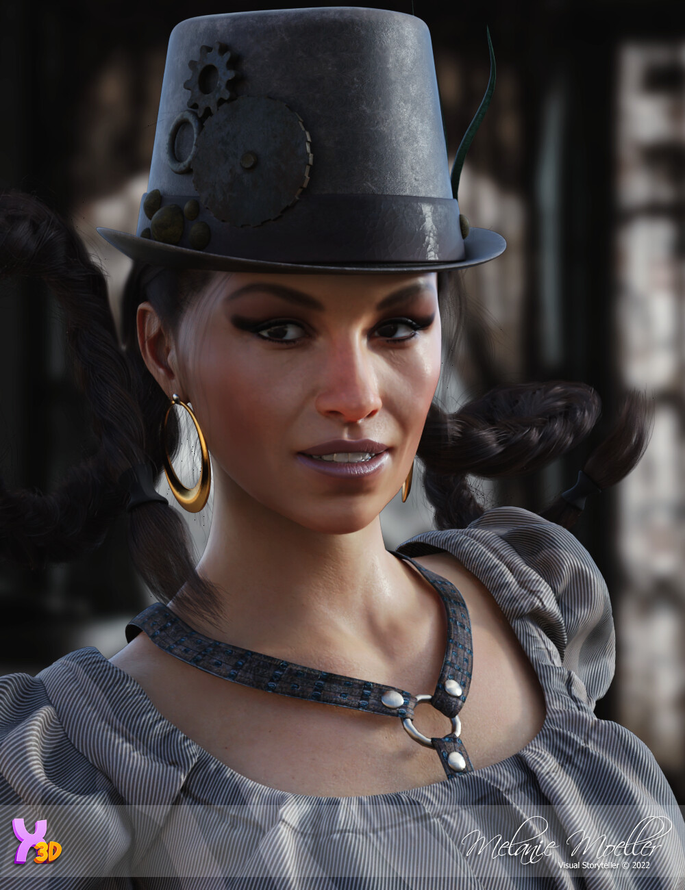 Xtreme3D Studio - Steamy Hats and Glasses Bundle for G8 by Nathy