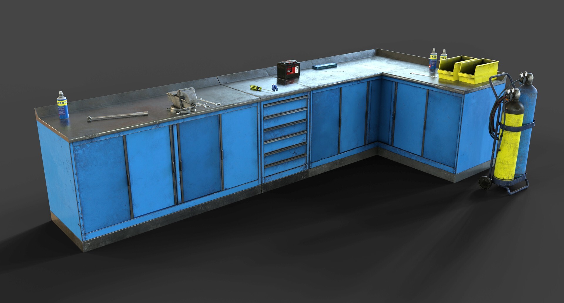 ArtStation - Various Garage Props