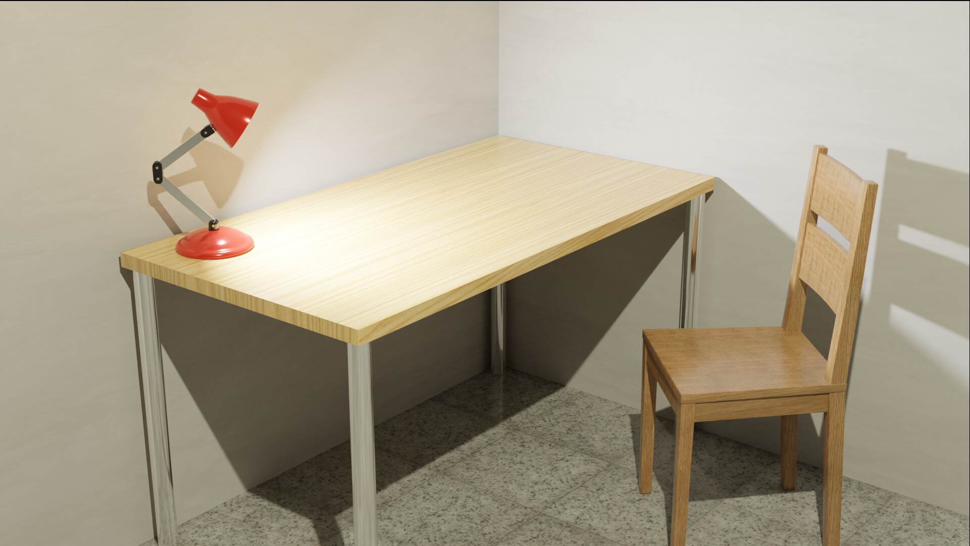 ArtStation - Animated table lamp