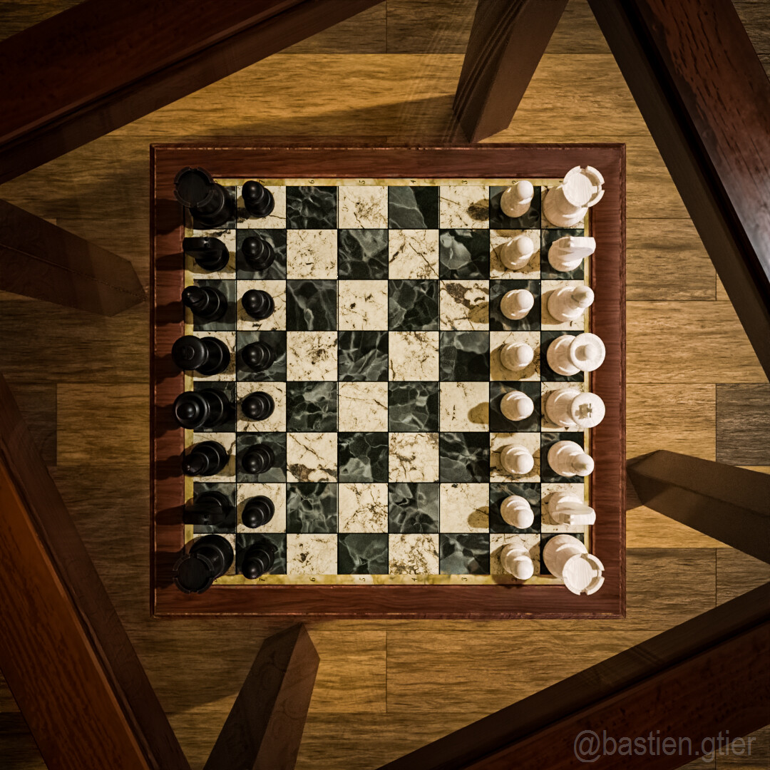 ArtStation - Chess Board