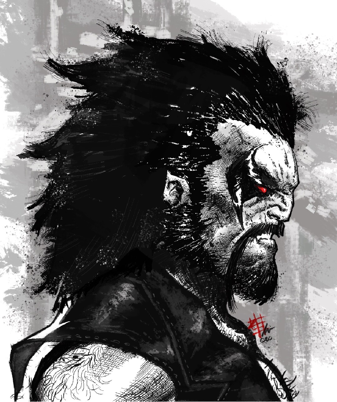 ArtStation - LOBO PROFILE DOODLE
