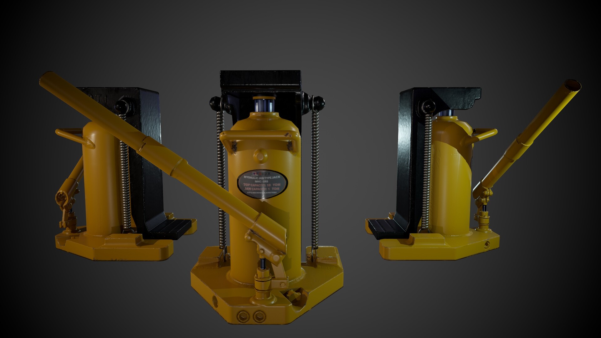 ArtStation - Hydraulic Jack 10t