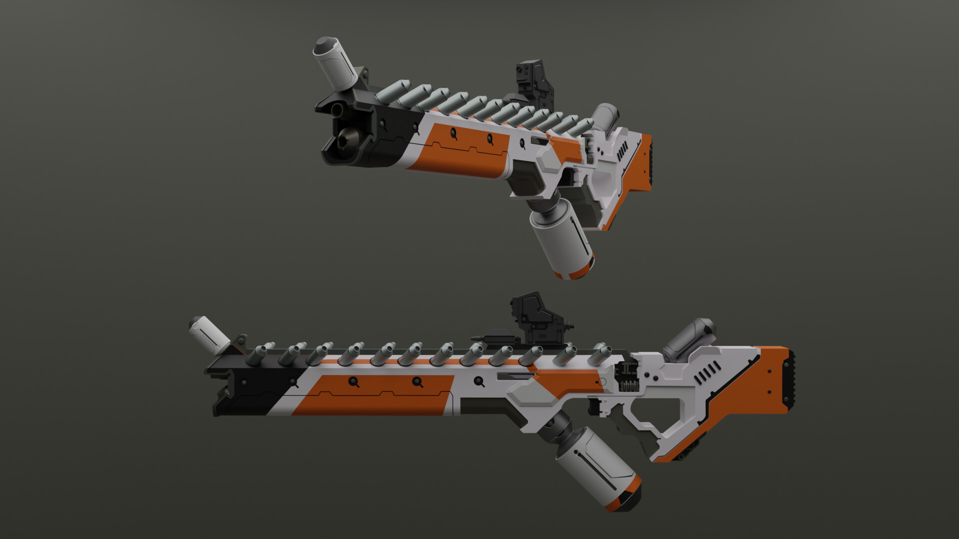 ArtStation - alien gun