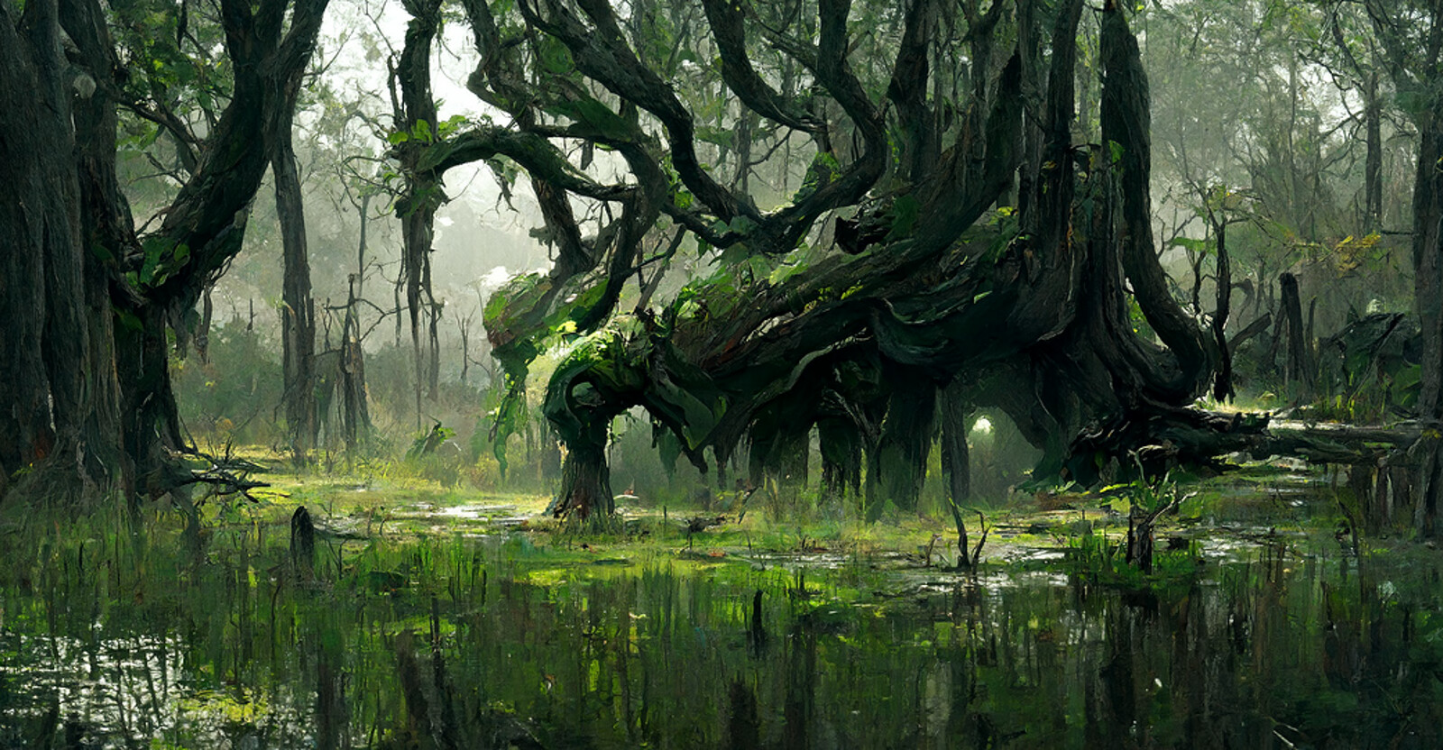 ArtStation - The swamp