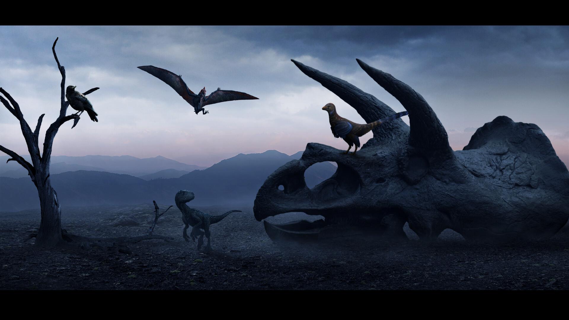 ArtStation - Dinosaur skull