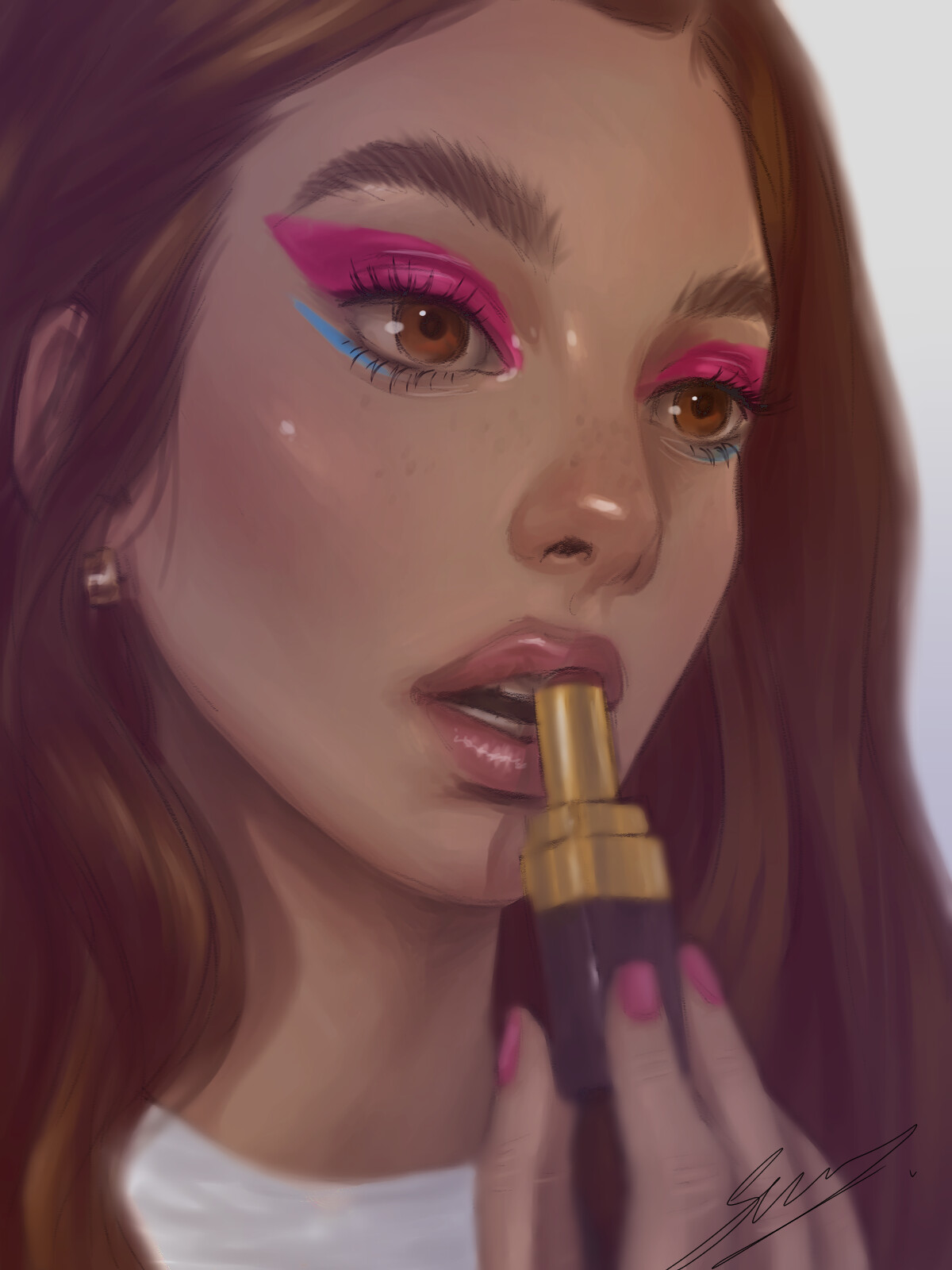 ArtStation - Girl sketch