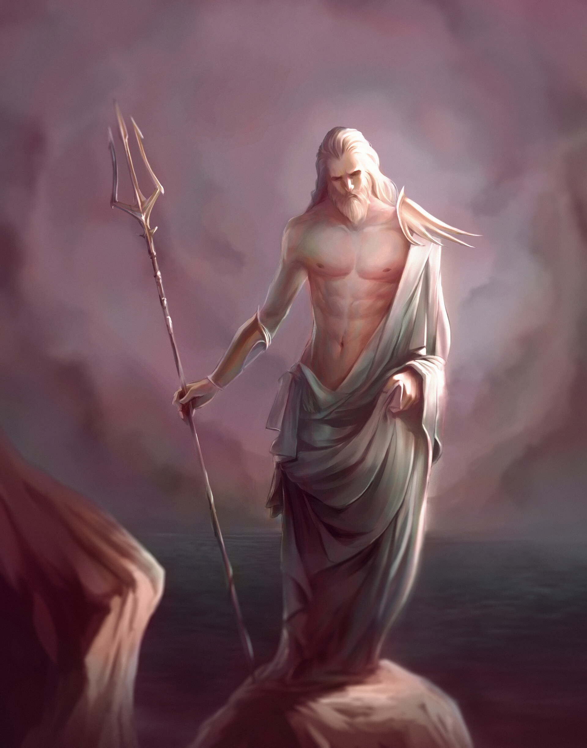ArtStation Neptune God Of The Sea artstation-neptune-god-of-the-sea