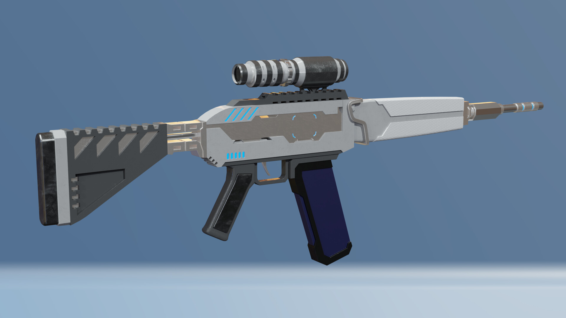 NebulousMSG - Euralan Forces WarGun M2