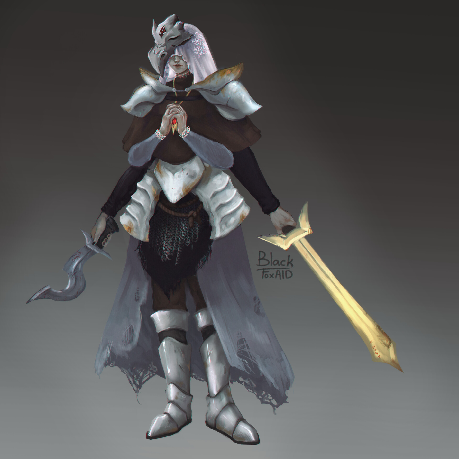 ArtStation - Concept in Dark souls style