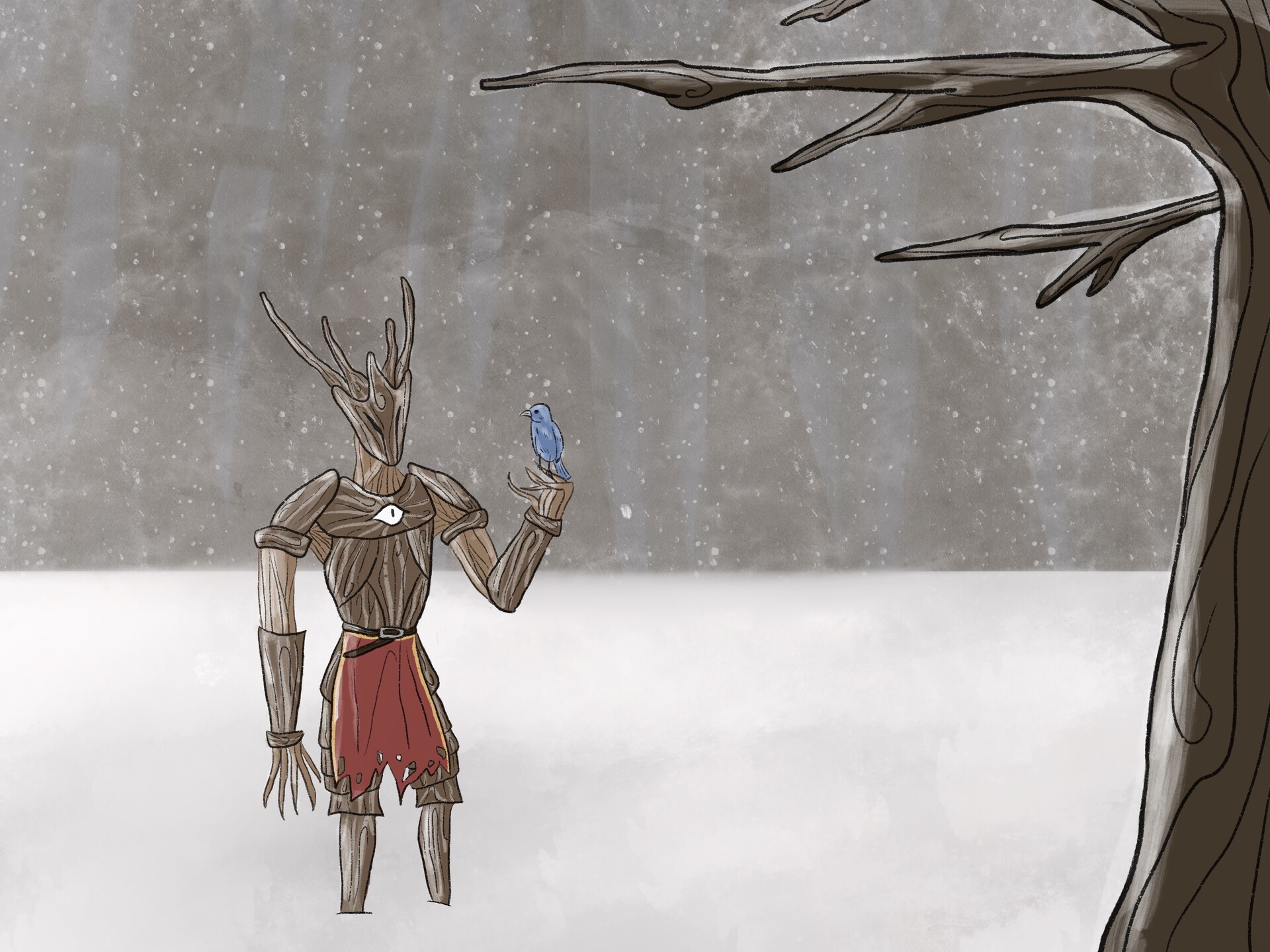 ArtStation - Woodland Knight