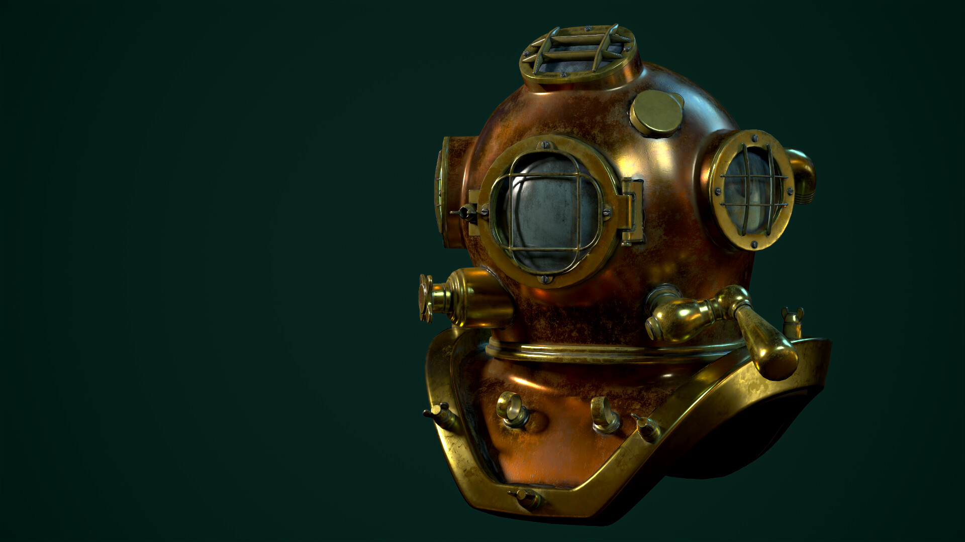 ArtStation - Divers Helmet