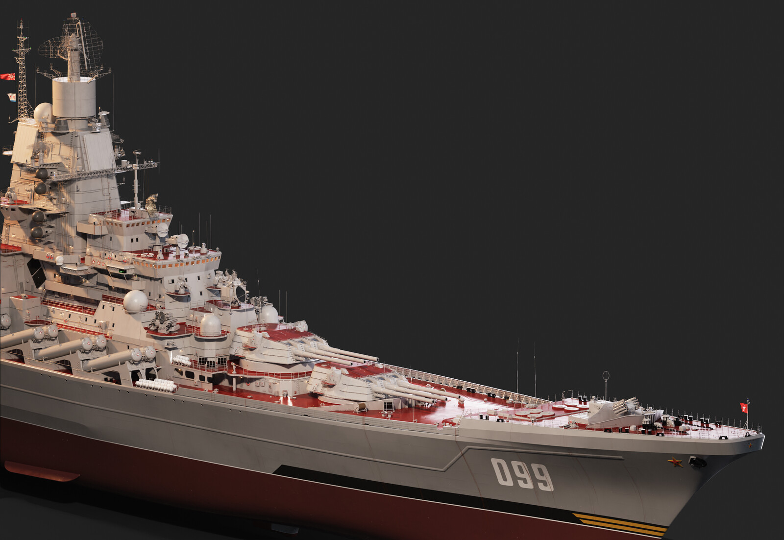 Jamison Cunningham - Marshal Zhukov Class Modern Battleship - Studio ...