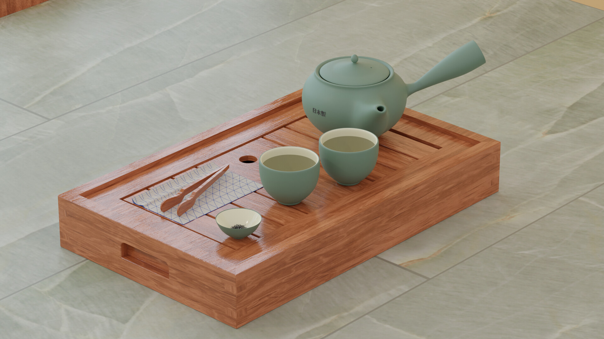 ArtStation - Tea set