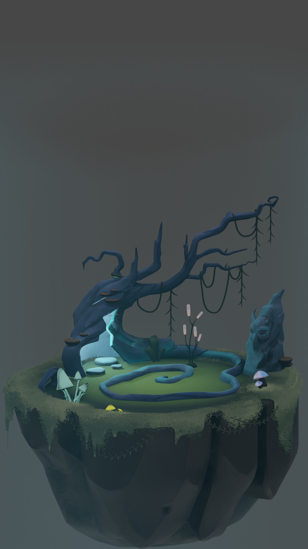 ArtStation - Swamp island