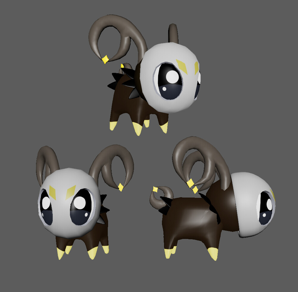 ArtStation - Monster Modelling Practice