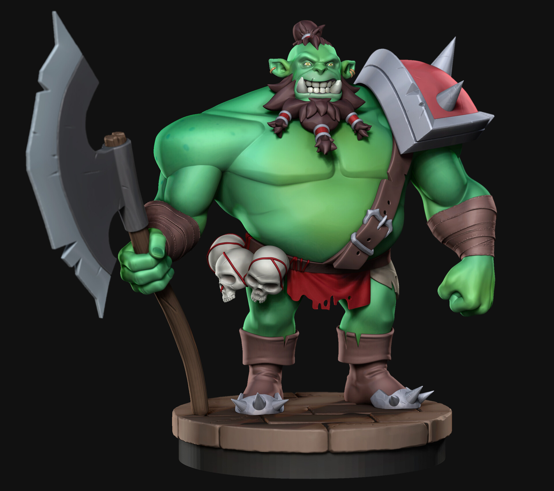 ArtStation - Durork, the orc