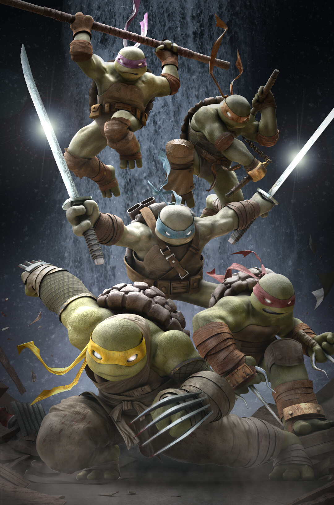 ArtStation - Teenage Mutant Ninja Turtle