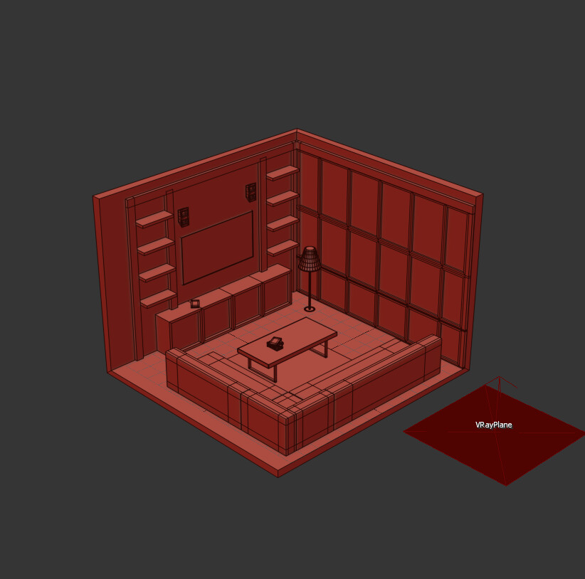 HIMANSHU DUBEY - Isometric room #1