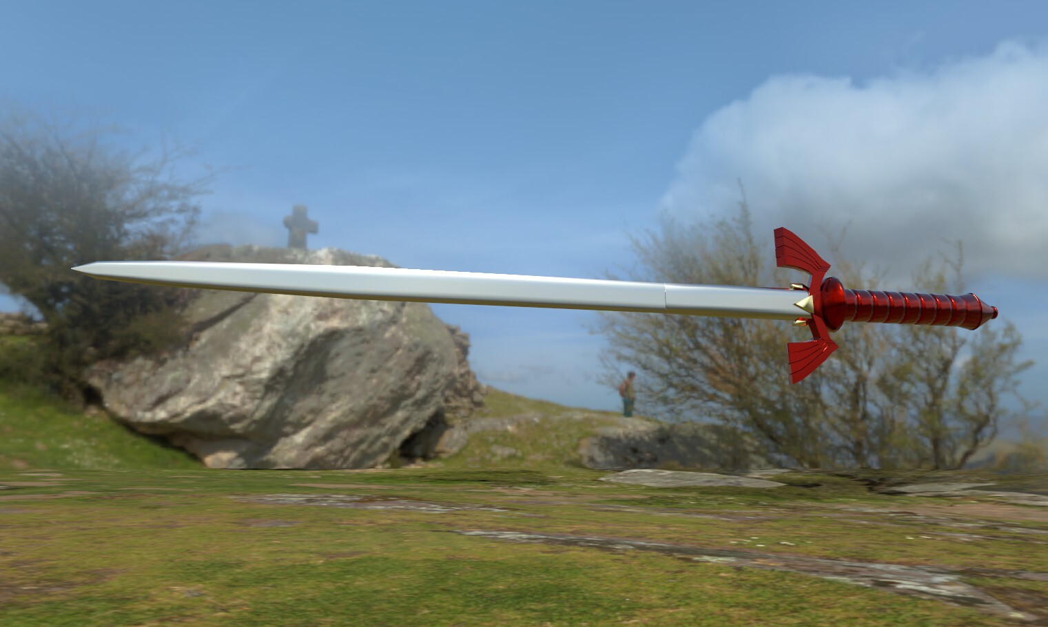 ArtStation - sword model