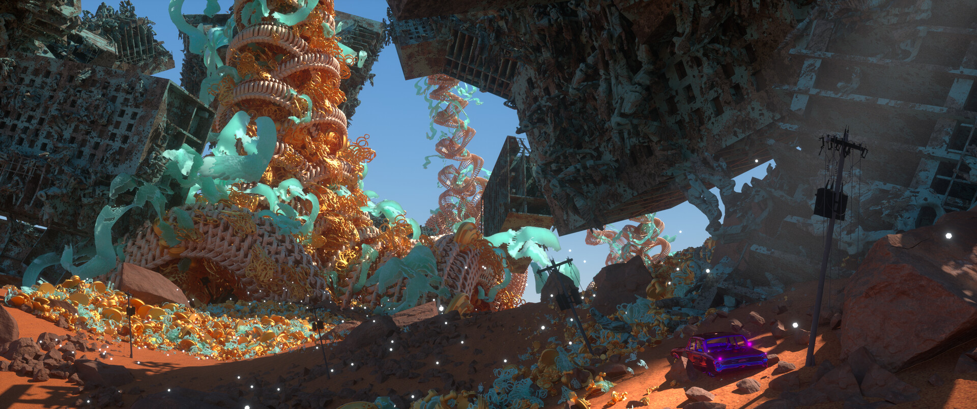 ArtStation - Temporal Wildfires / 01