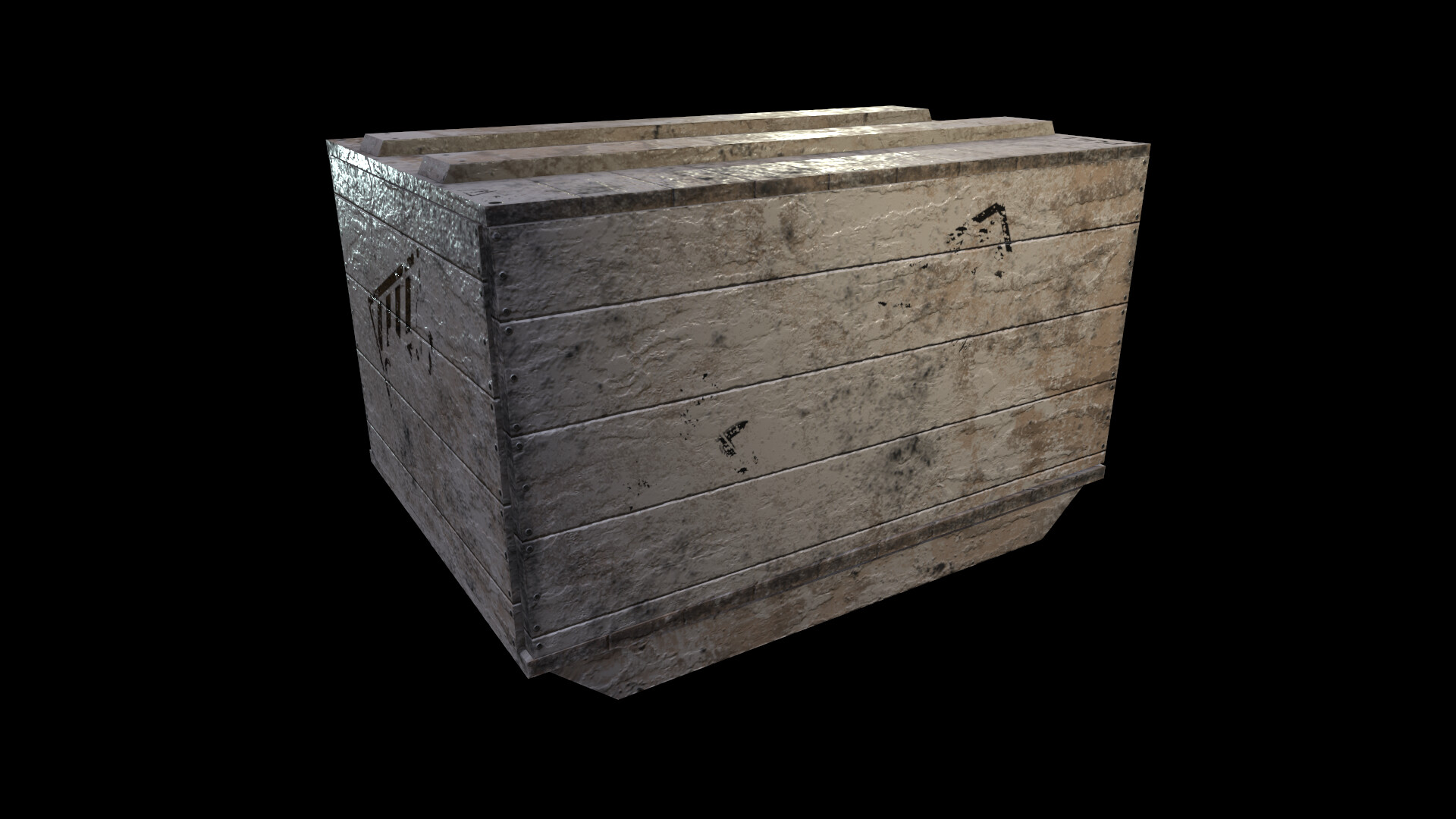 ArtStation - Abandonned Crate