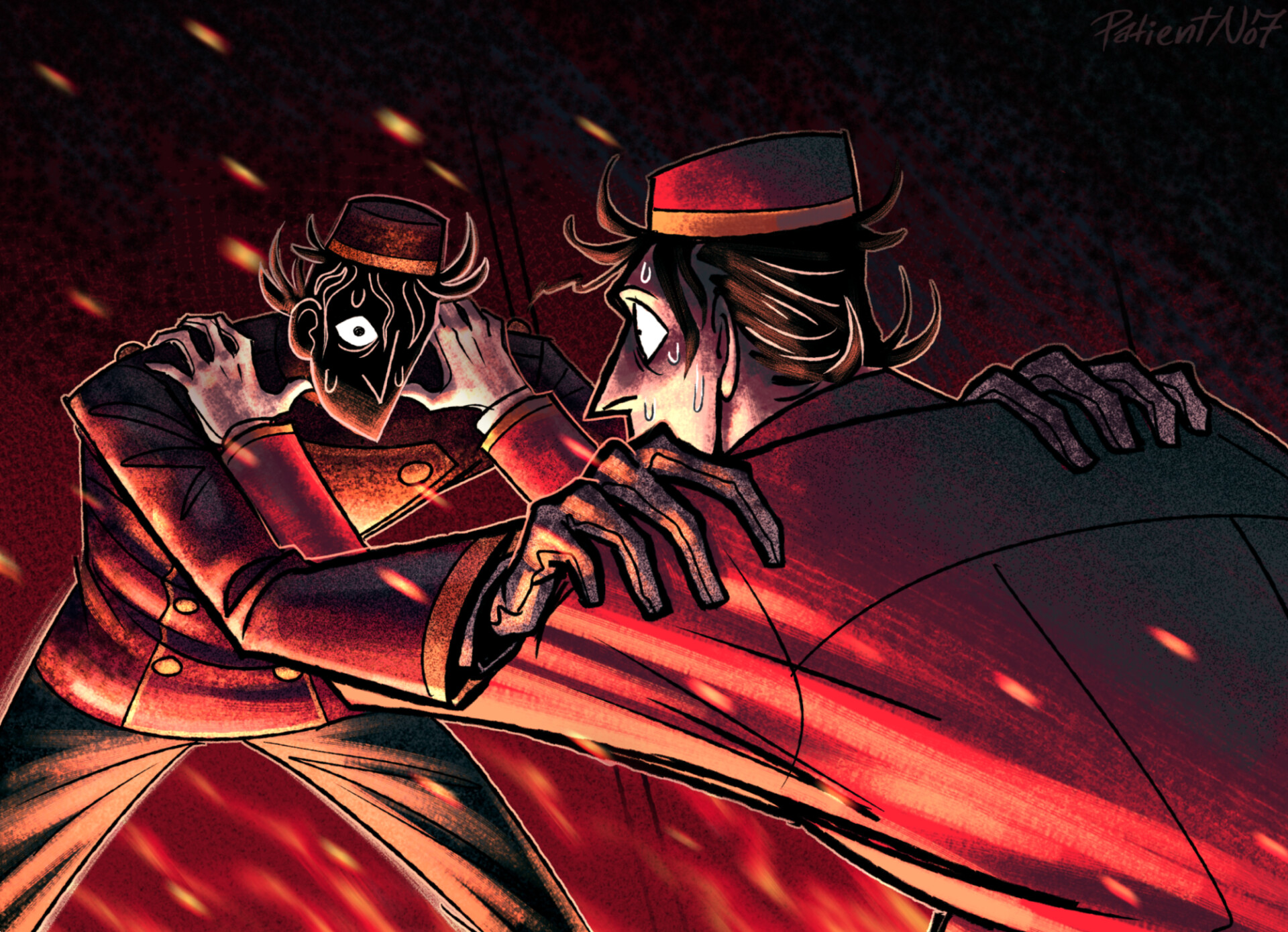 ArtStation - If I could catch him, if I could touch him...could we burn together?