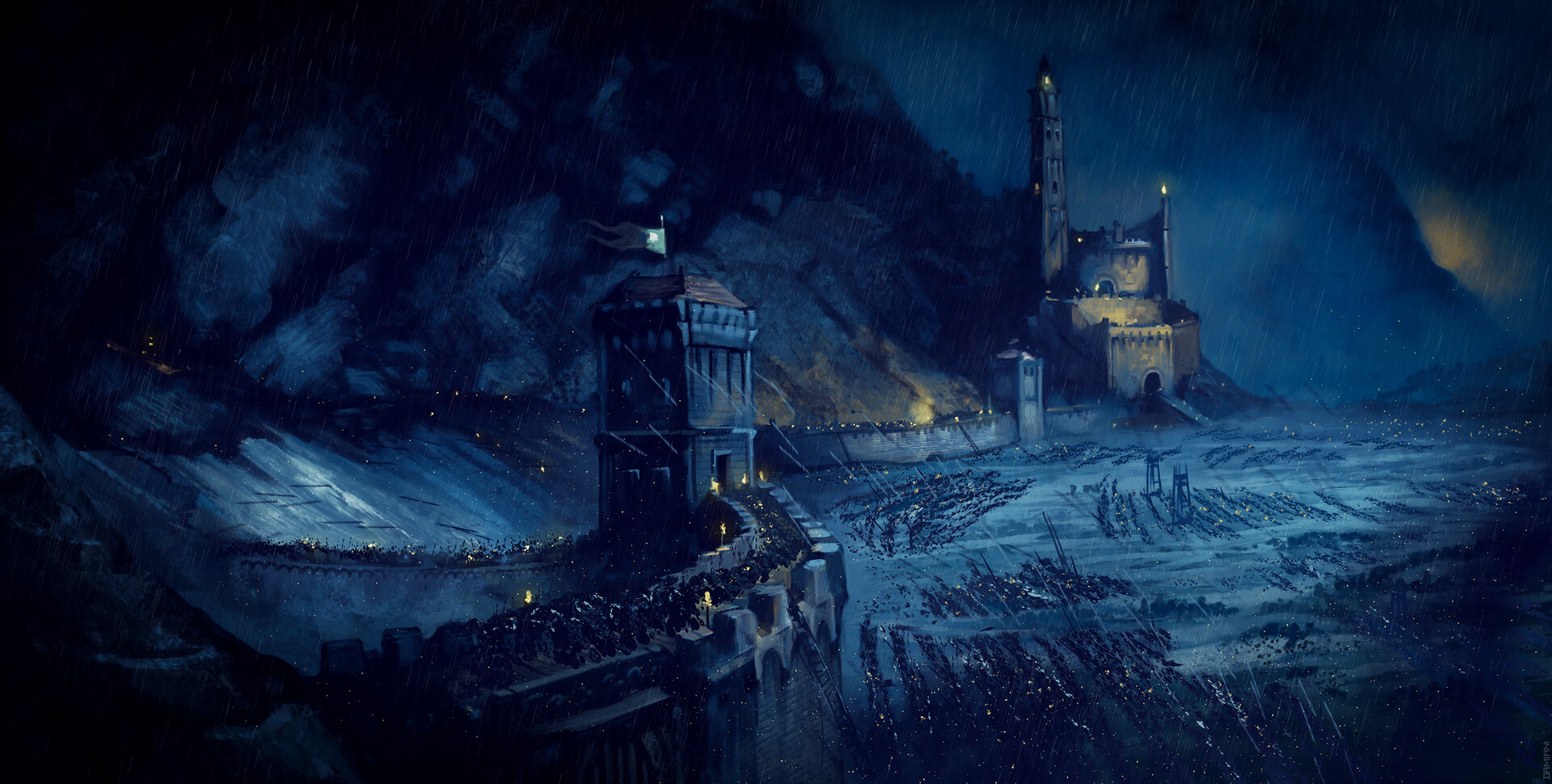 Ralph Damiani Art - Tolkien Illustrations