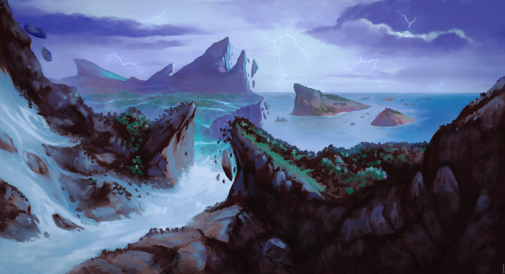 Ralph Damiani Art - Tolkien Illustrations