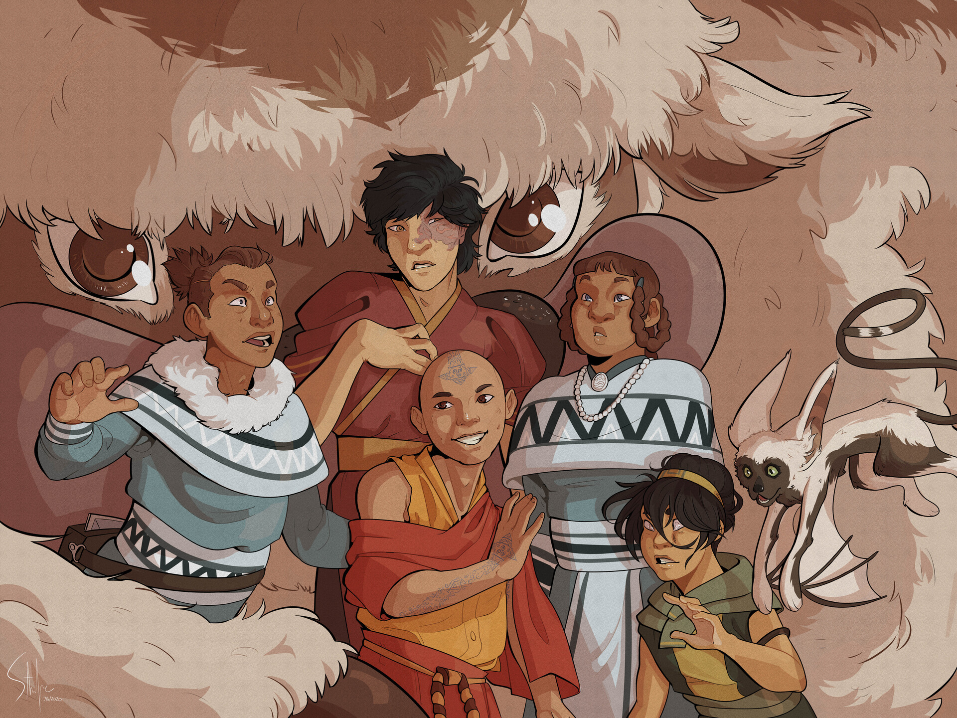 ArtStation - The Gaang