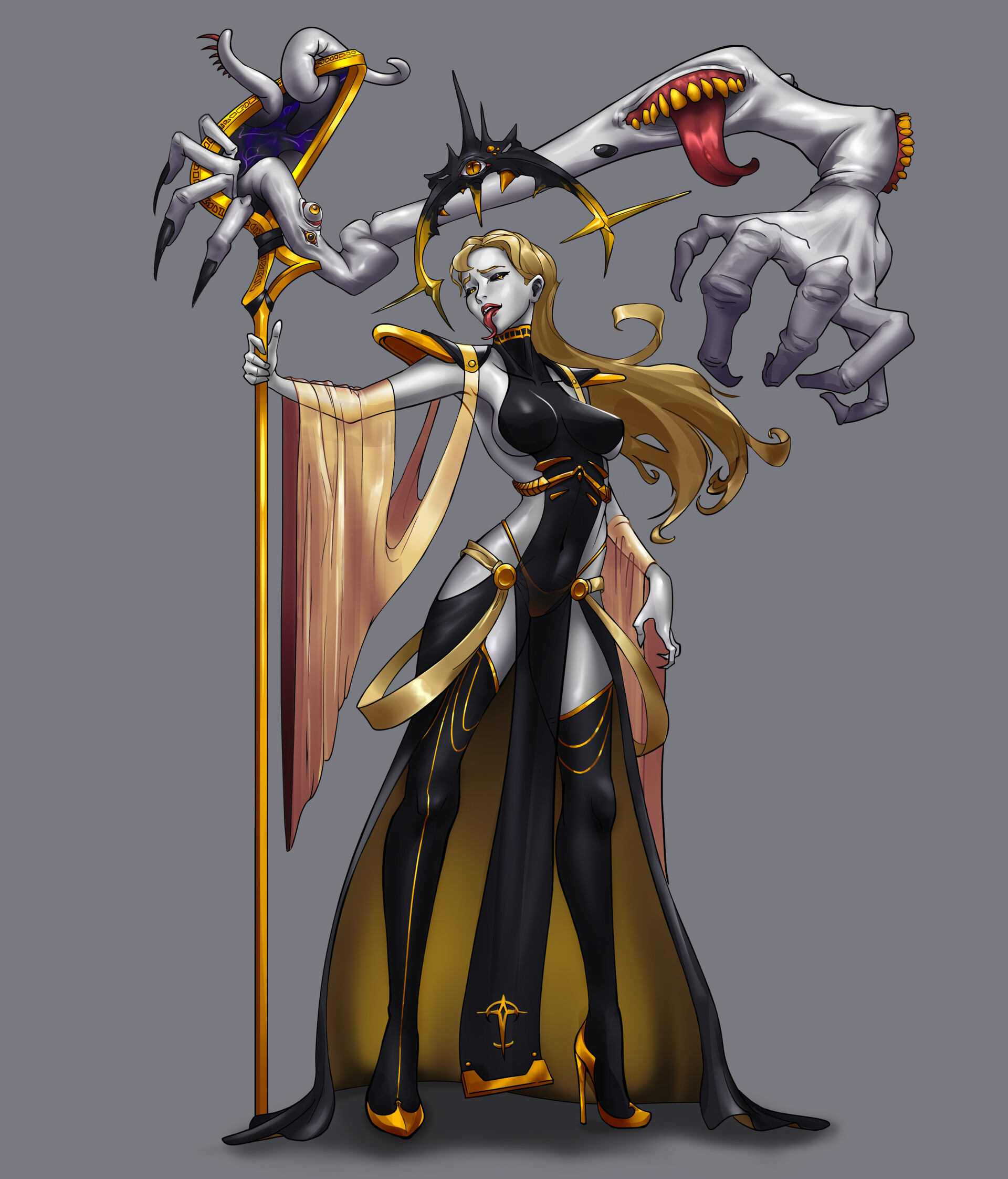 ArtStation - Priestess of Hell