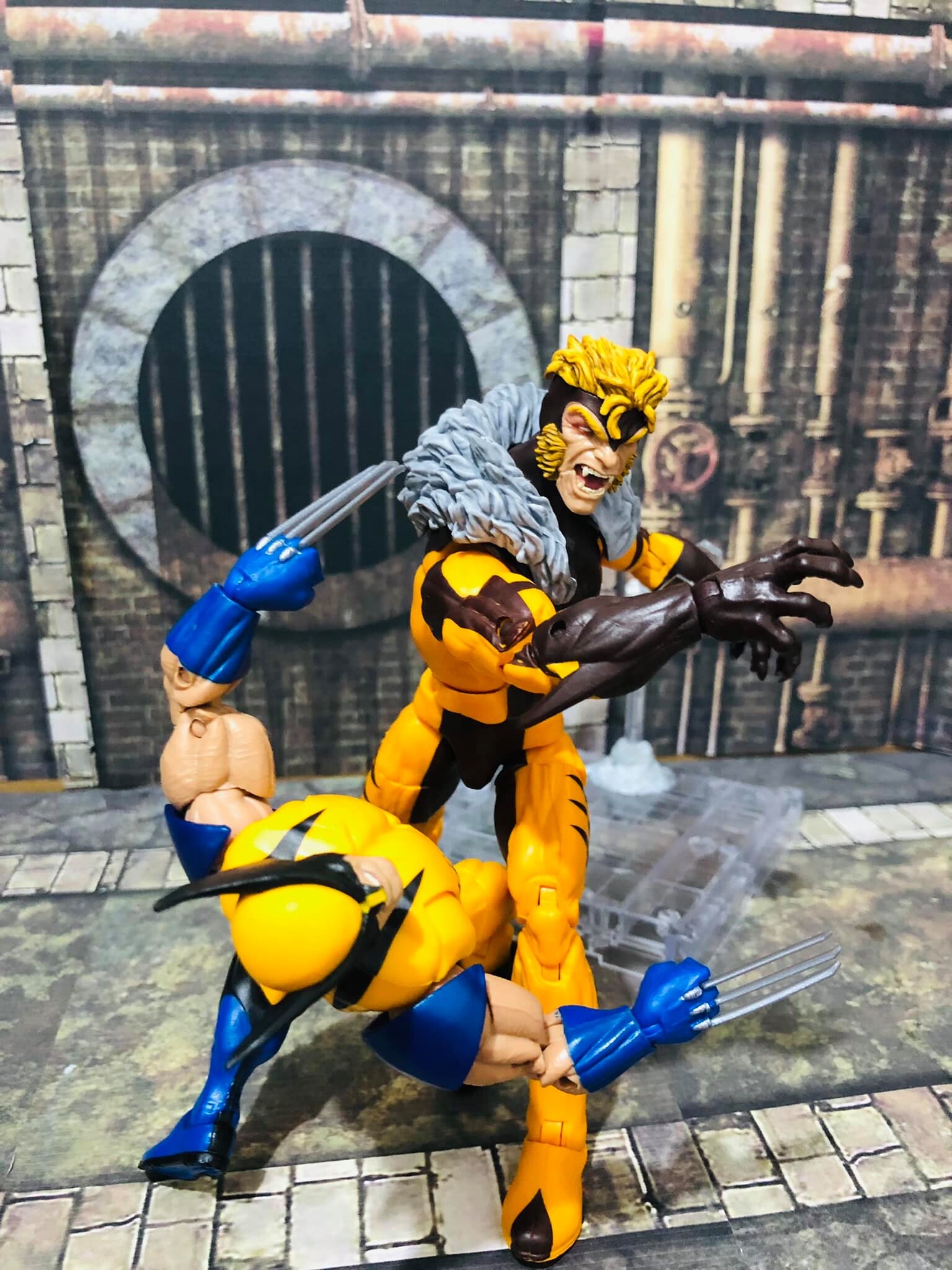 ArtStation - Archenemies: Wolverine vs Sabretooth