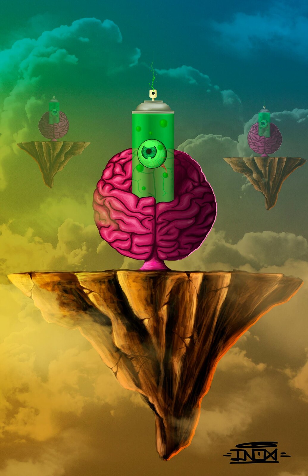 Inox One - Open mind / Ilustration digital