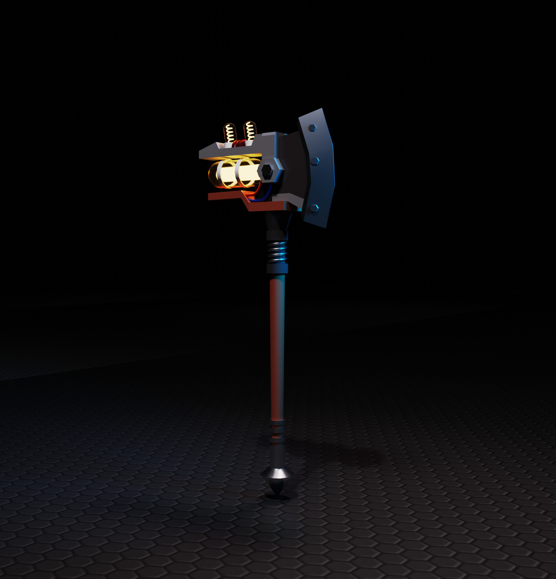 ArtStation - Cyberpunk Axe