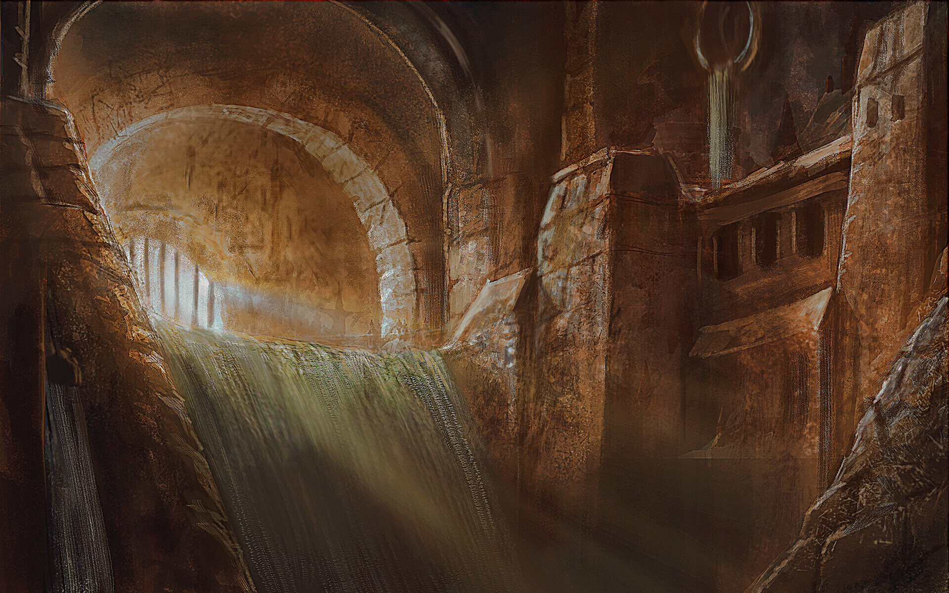 ArtStation - Sewer Speed Concepts