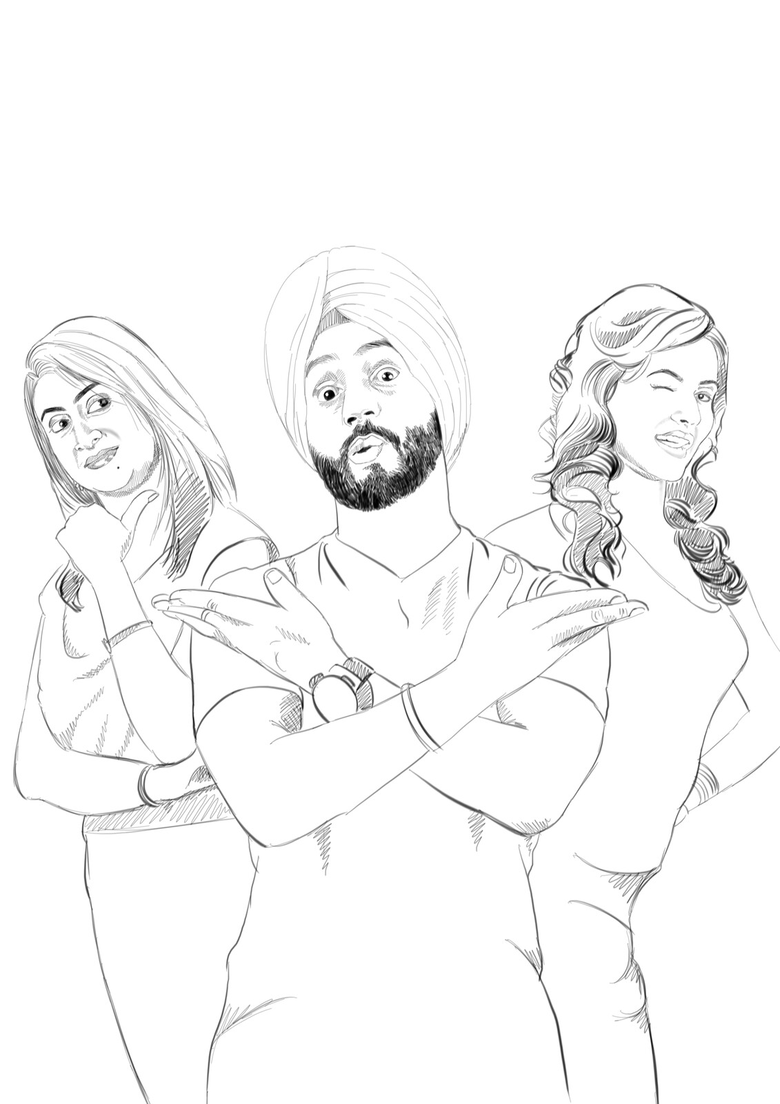 Archisman Bhattacharya - Figure Illustration