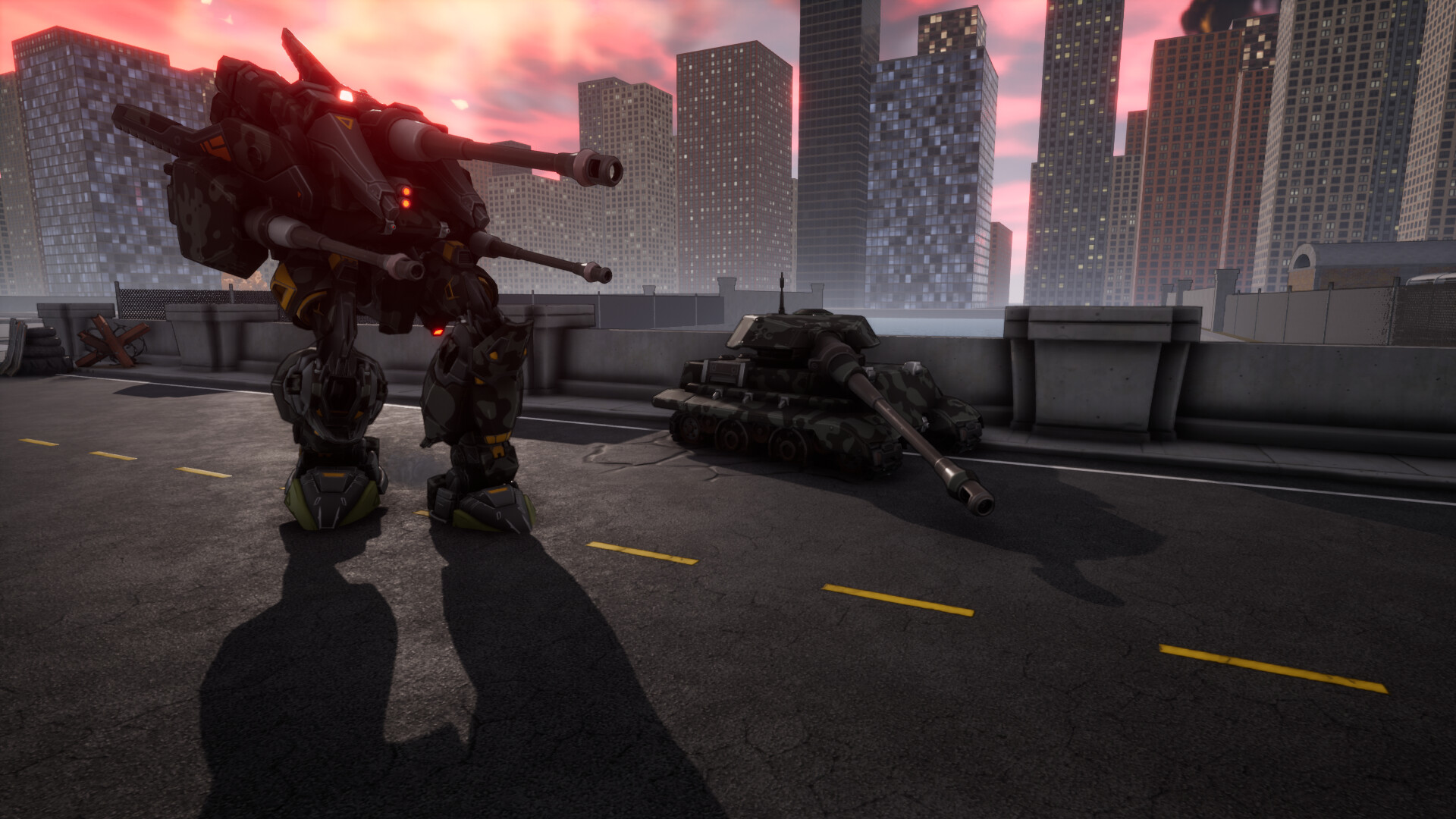 Mokazar - Mecha Defense Force