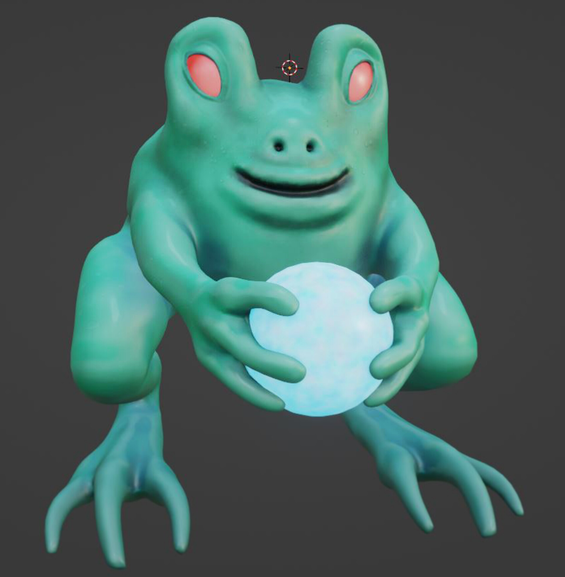 ArtStation - Ponder Frog Creature