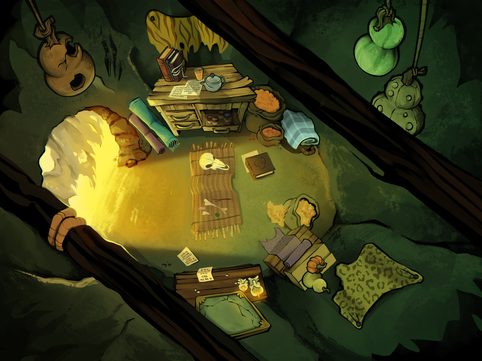 ArtStation - CAVE HOUSE