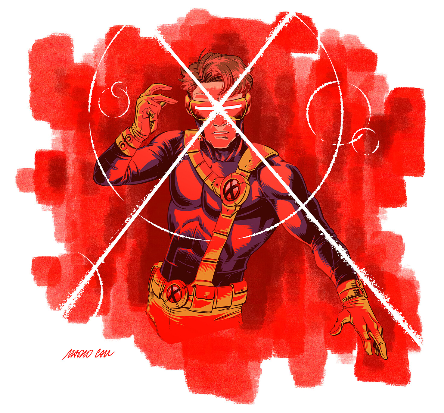 ArtStation - Cyclops / X-Men (Fanart)