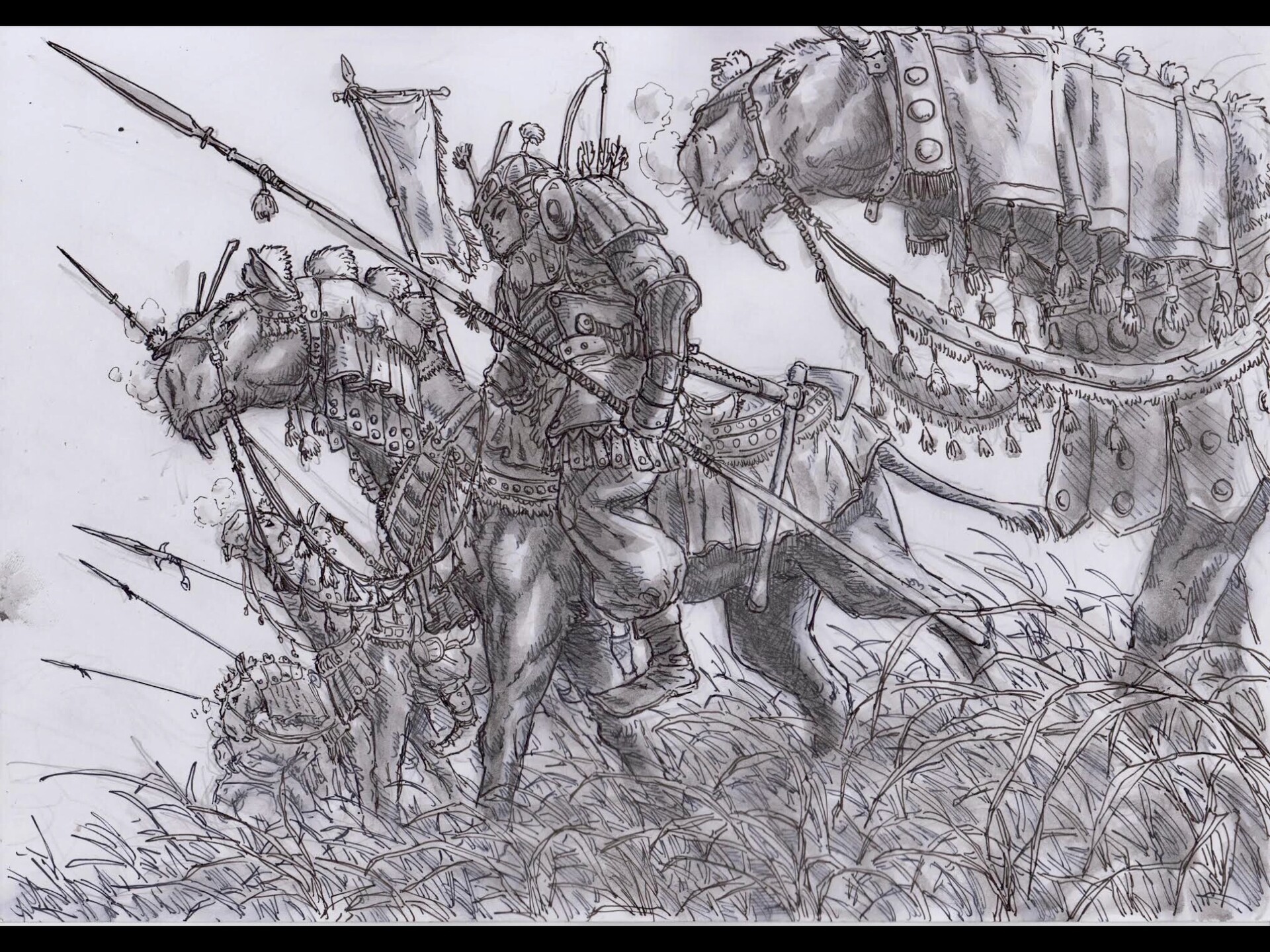 ArtStation - Heavy Calvary