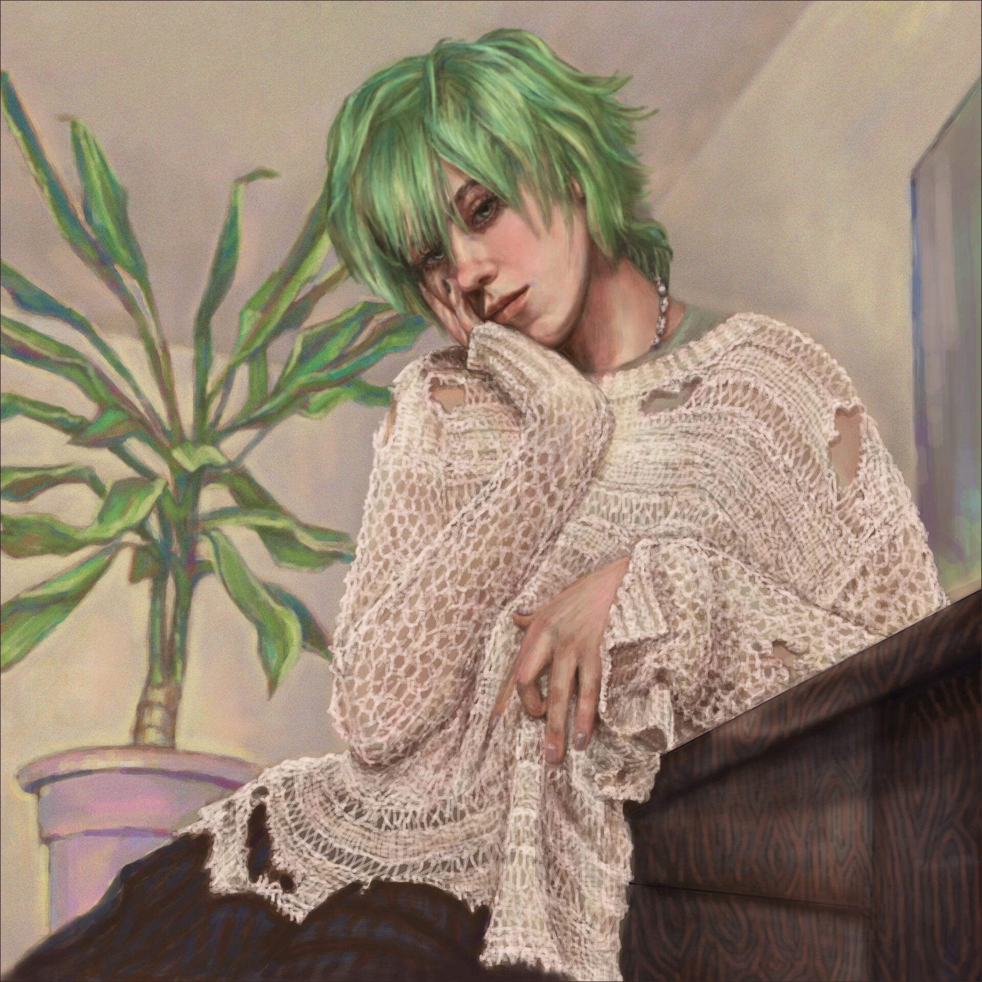 ArtStation - Mint girl