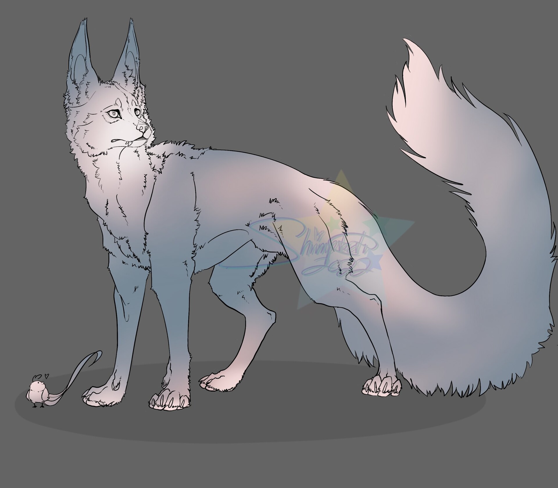 ArtStation - Aiden & Chisato: bird and the coyote